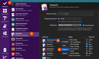 Migrating Alfred Snippets to Raycast | xavd.id